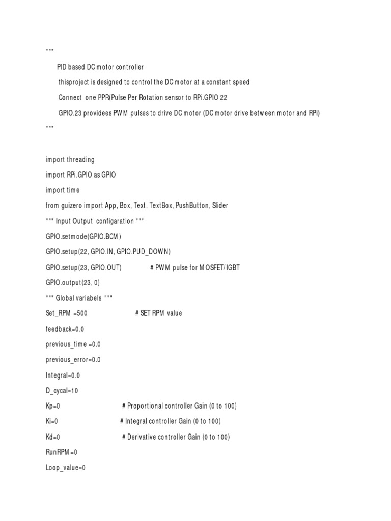 Pid | PDF | Electronics | Electricity