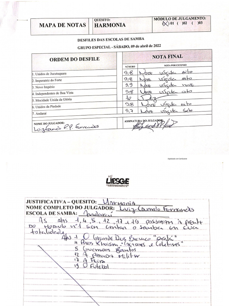 Harmonia - Sabado - Modulo 01 | PDF
