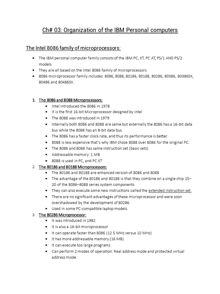 Chapter 3 Misbah | PDF | Central Processing Unit | Ibm Pc Compatibles
