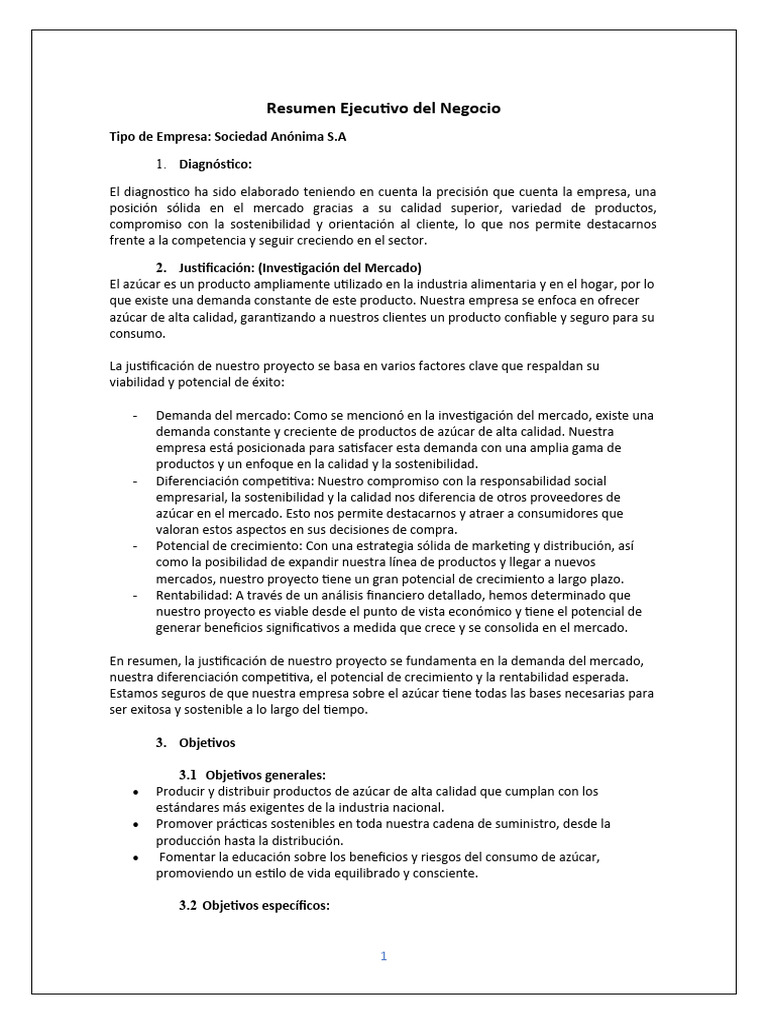 Plan de Negocio | Descargar gratis PDF | Calidad (comercial) | Mercado ... Plan de Negocio | Descargar gratis PDF | Calidad (comercial) | Mercado ...