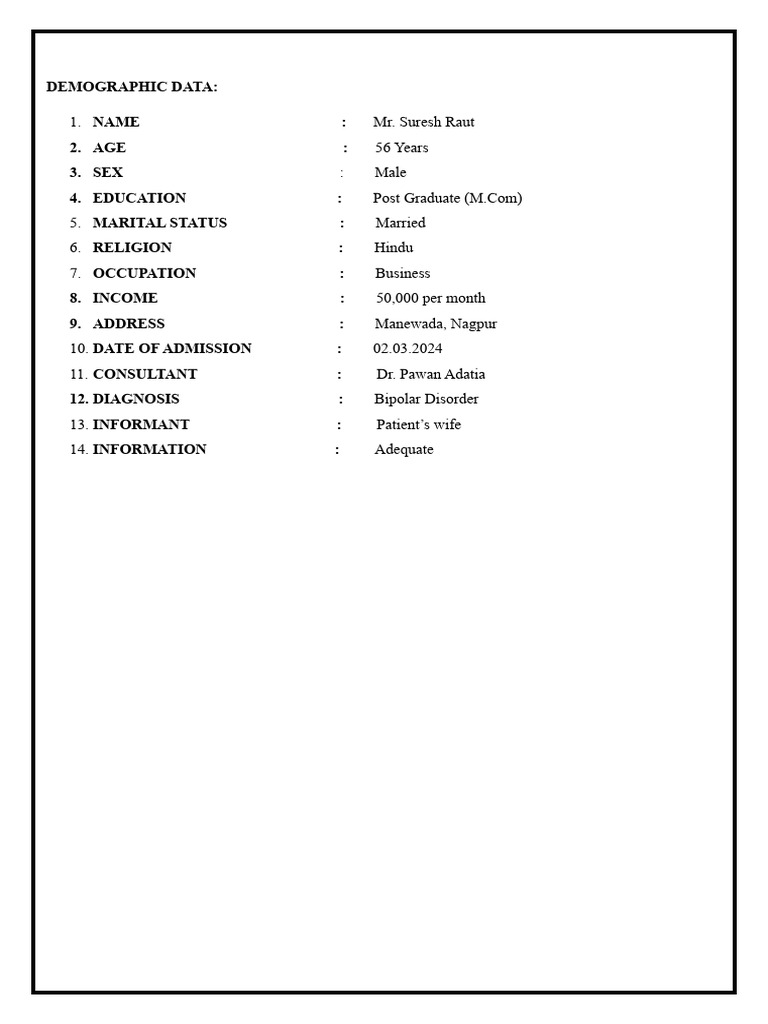 Process Recording 1 | Download Free PDF | Mental Disorder | Mental Health
