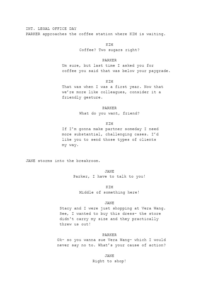 Drop Dead Diva Scene Pdf