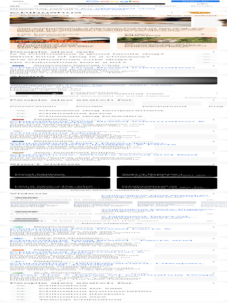 Chuwawa Dog - Google Search | PDF | Dog Breeds | Dogs