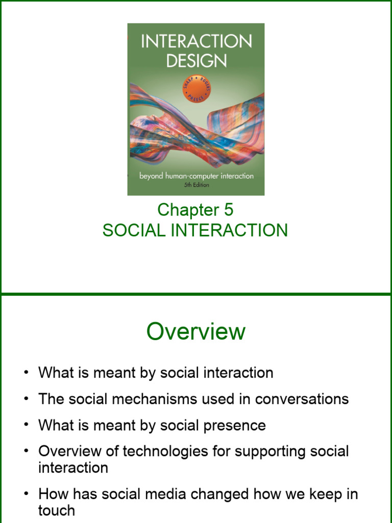 HCI Lecture 5 | PDF | Human–Computer Interaction | User Experience