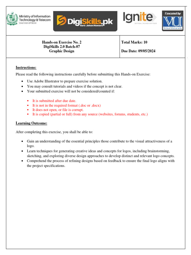 DSTP2.0-Batch-07 GRD101 2 | PDF | Graphic Design | Adobe Illustrator