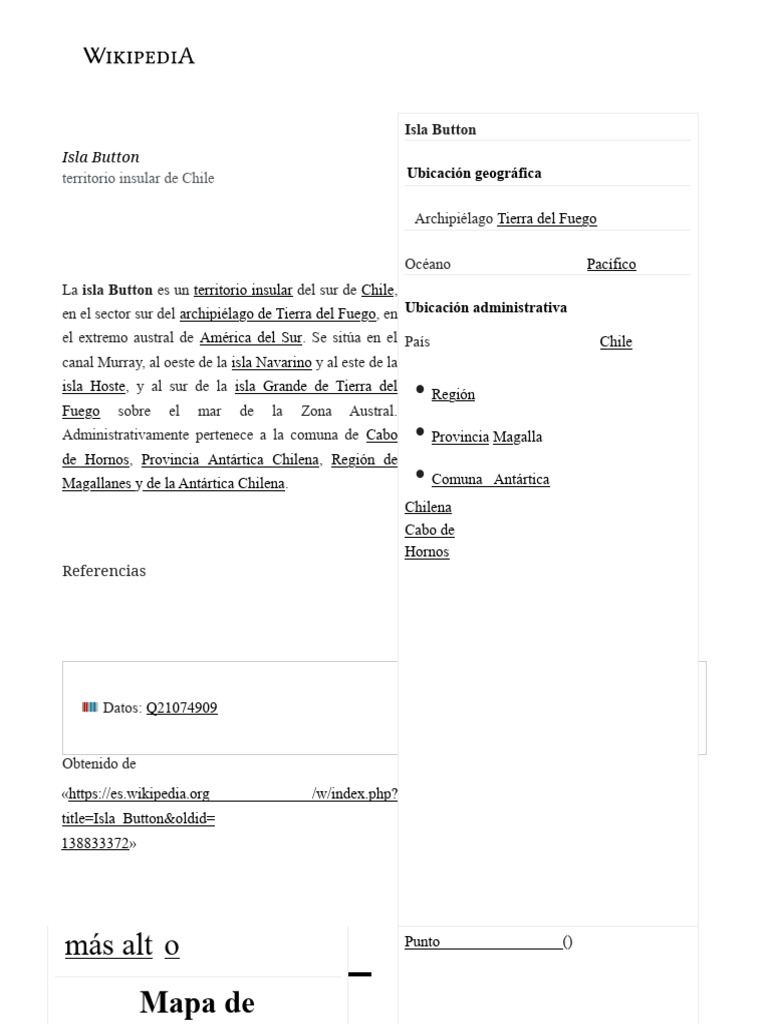 Isla Button - Wikipedia, La Enciclopedia Libre | PDF