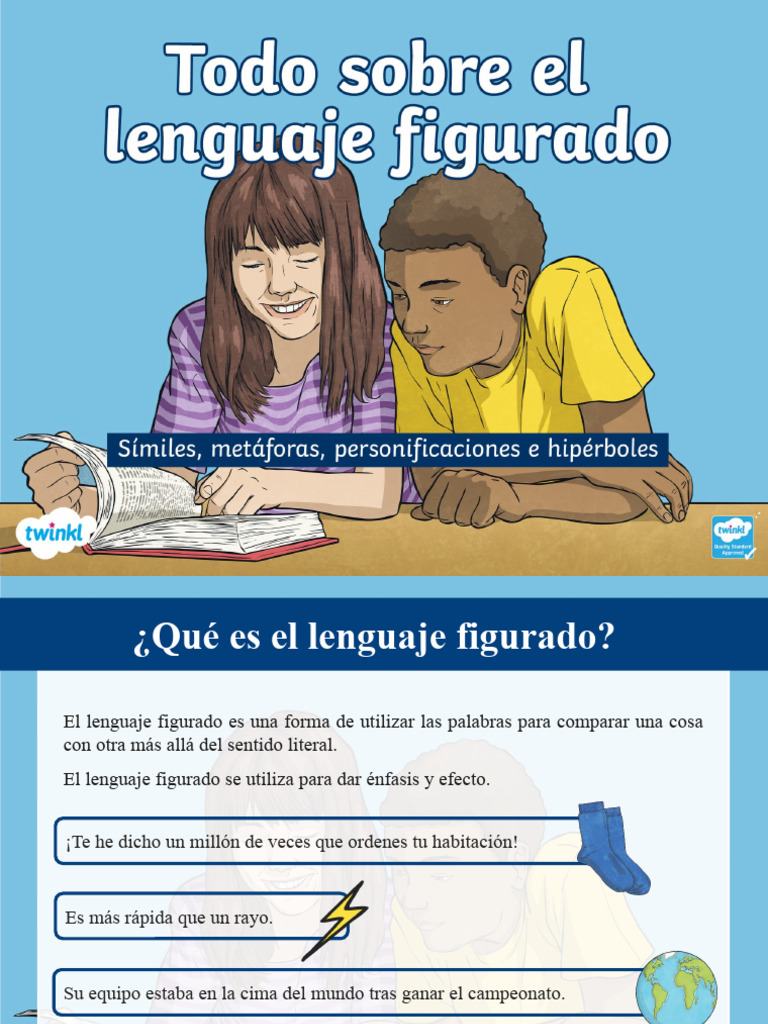 Tipos de lenguaje figurado en español | PDF | Metáfora