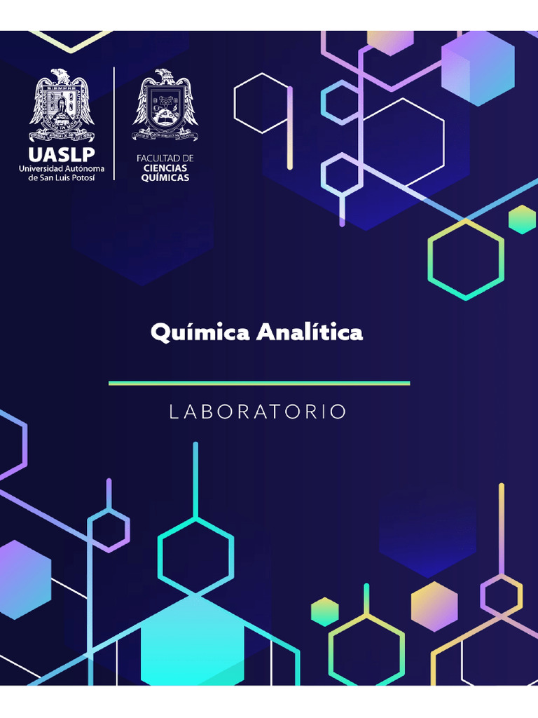 Manual Lab Química Analítica Ing Ej 2024 | PDF | Laboratorios | Balanza