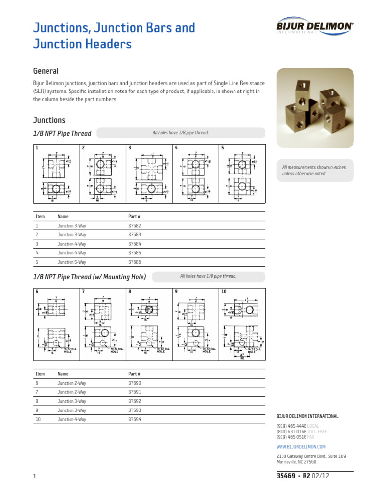 ACC - Junctions - DS-R2 Manifolds | PDF | Pipe (Fluid Conveyance) | Gas ...