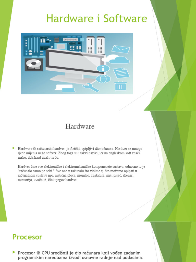 Hardware I Software | PDF