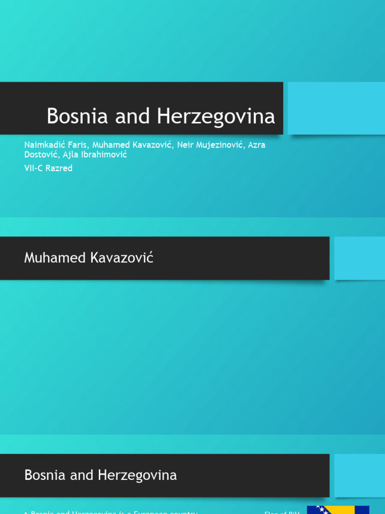 Bosnia and Herzegovina | PDF | Sarajevo | Bosnia And Herzegovina