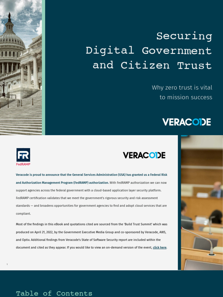 Veracode Zero Trust eBook-compressed | PDF | Computer Security | Security