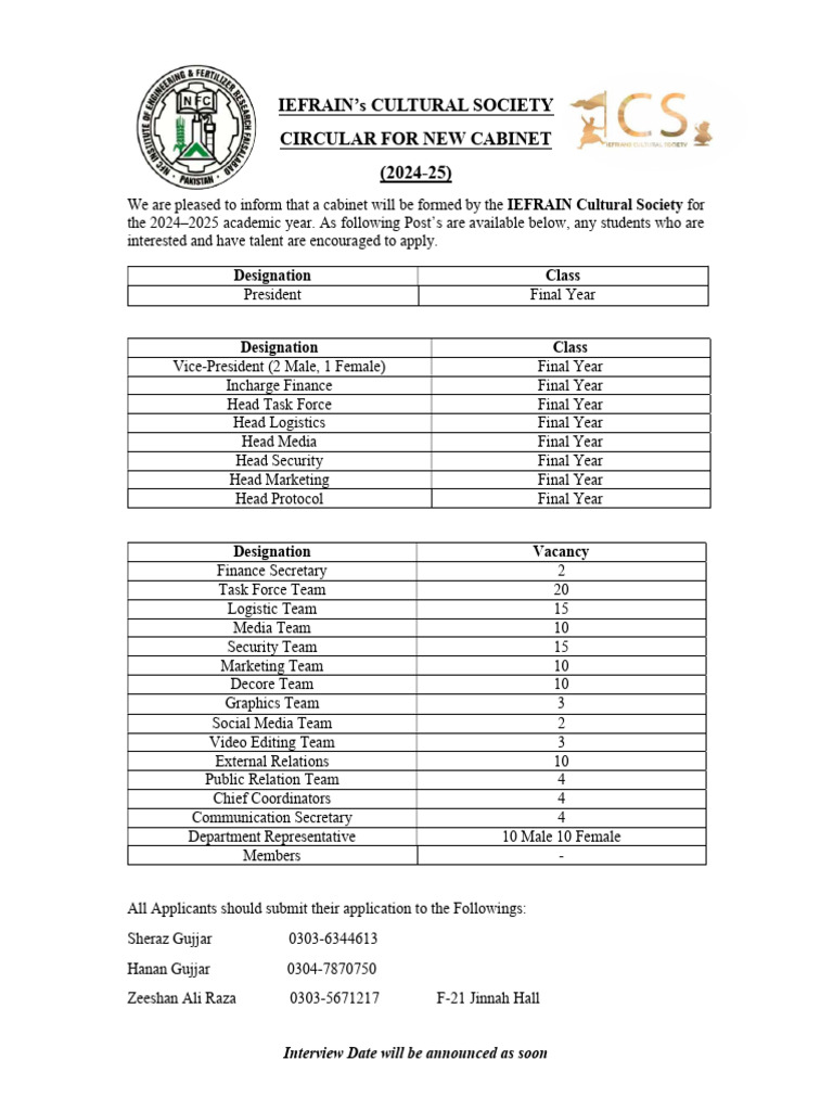 ICS Cabinet Tree | PDF