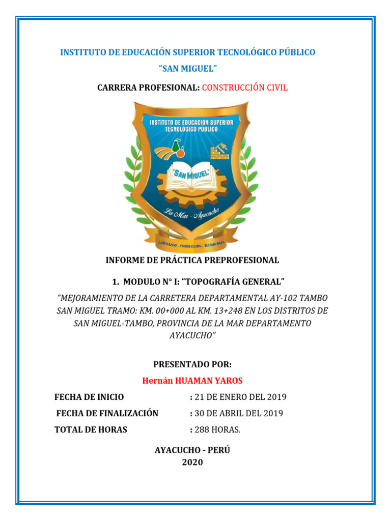 Hernan 1 | PDF | Topografía | Ingeniería
