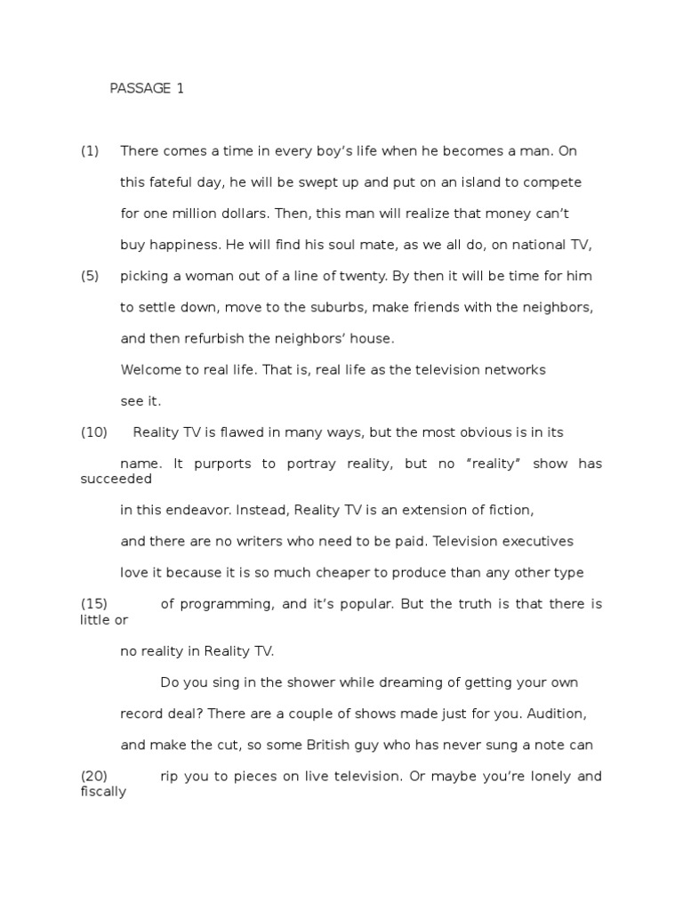 Practice Test Next Week With Answers | PDF | Reality Television | Celebrity