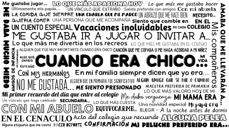 Cuando Era Chico . | PDF