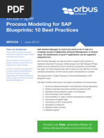 Understanding SAP Business Blueprint | PDF | Business Process ...