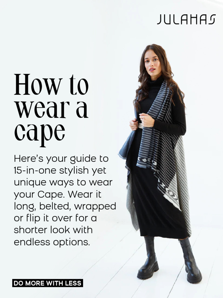 15 Stylish Ways to Wear a Cape | PDF