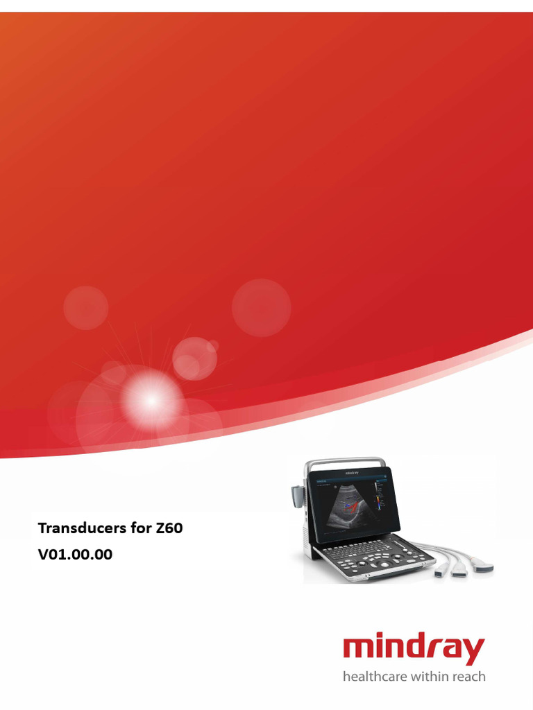 Hoja de Datos Transductores Z60 | PDF | Medical Specialties | Clinical ...