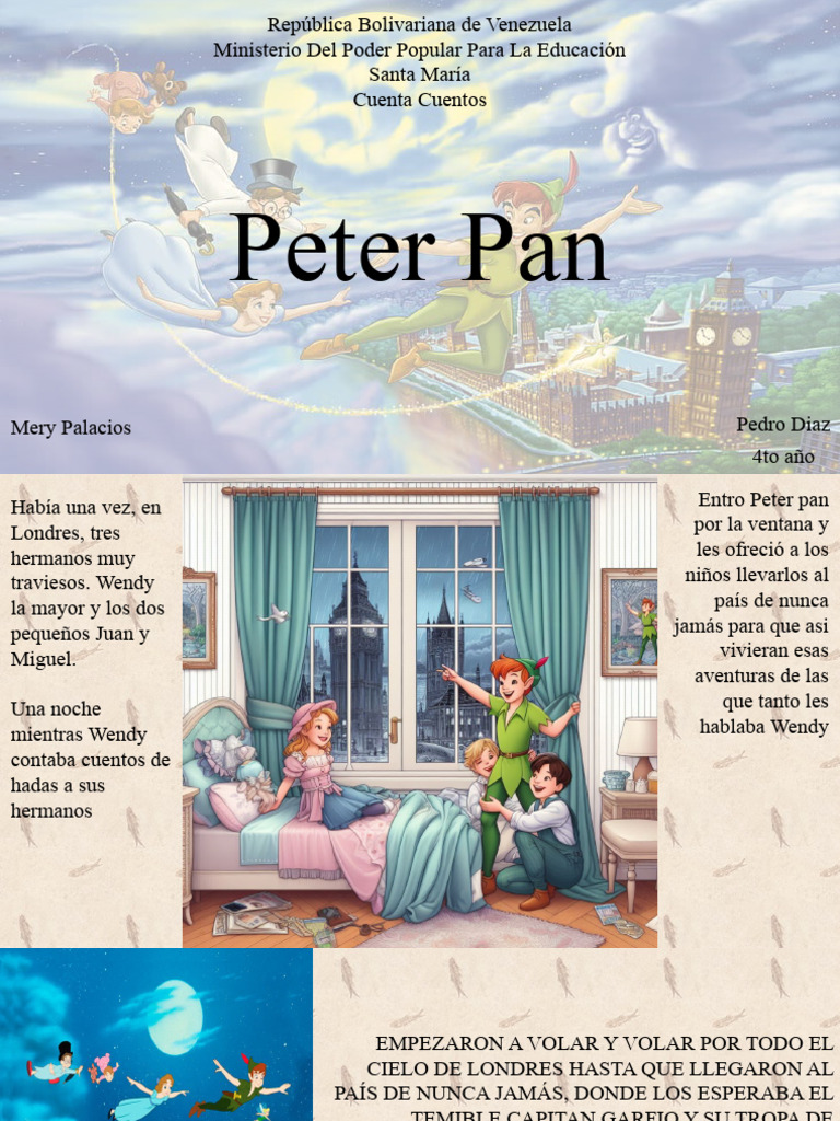 Peter Pan | PDF | Peter Pan | Literatura Escocesa Infantil
