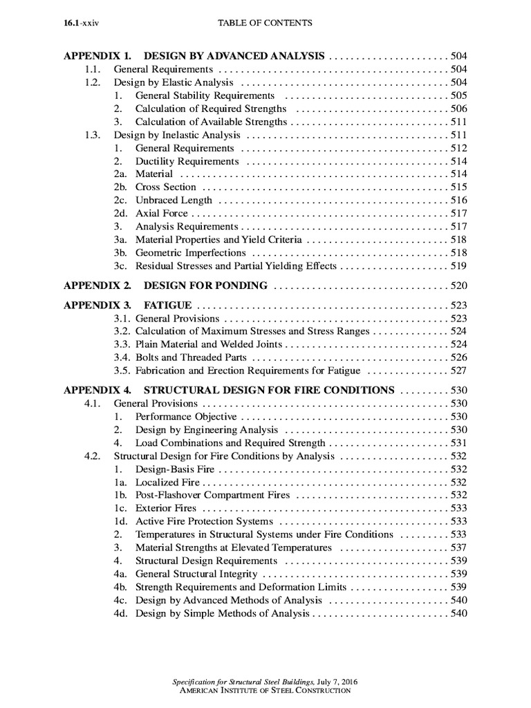 AISC - Appendix Et Symboles | PDF | Strength Of Materials | Yield ...