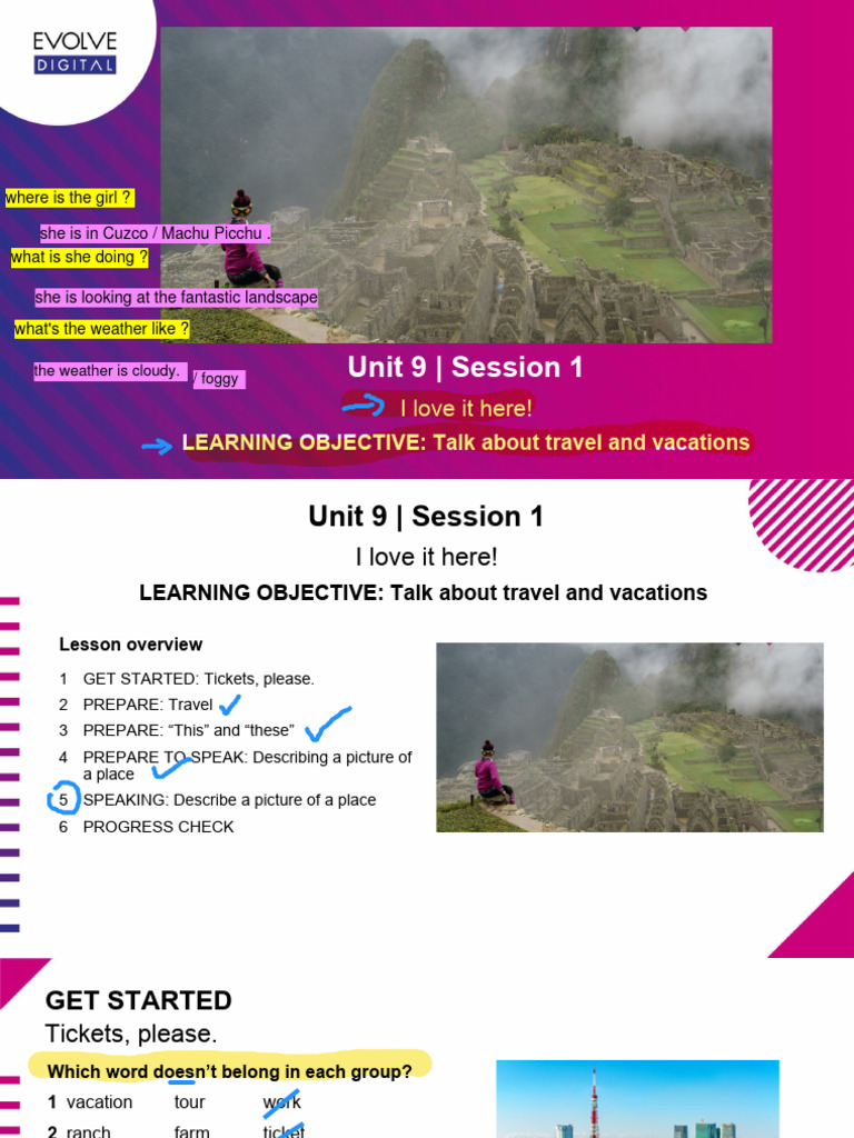 Unit 9 - Session 1: I Love It Here! | PDF