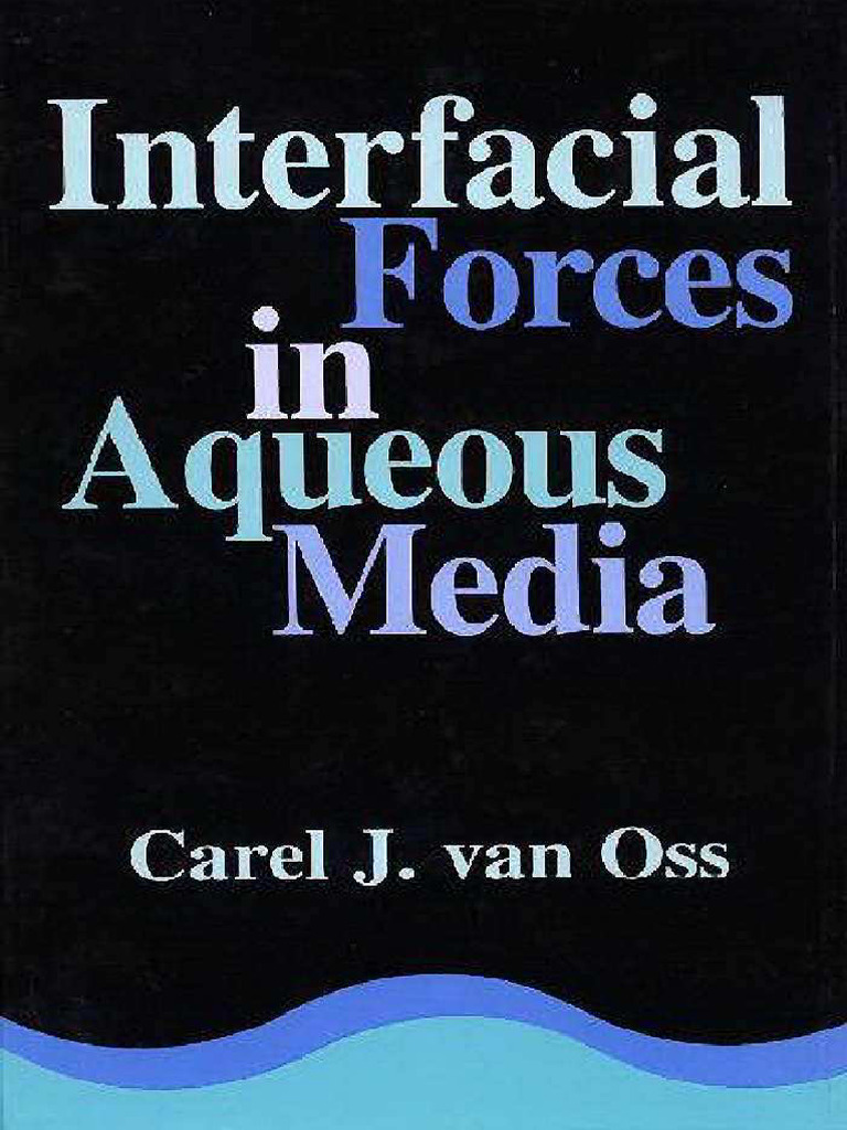 Interfacial Forces in Aqueous Media (PDFDrive) | PDF | Intermolecular ...
