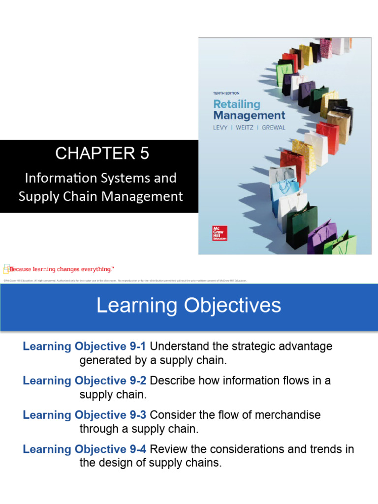 Chapter 5 - Information Systems and Supply Chain Management - Rev | PDF | Retail | Point Of Sale