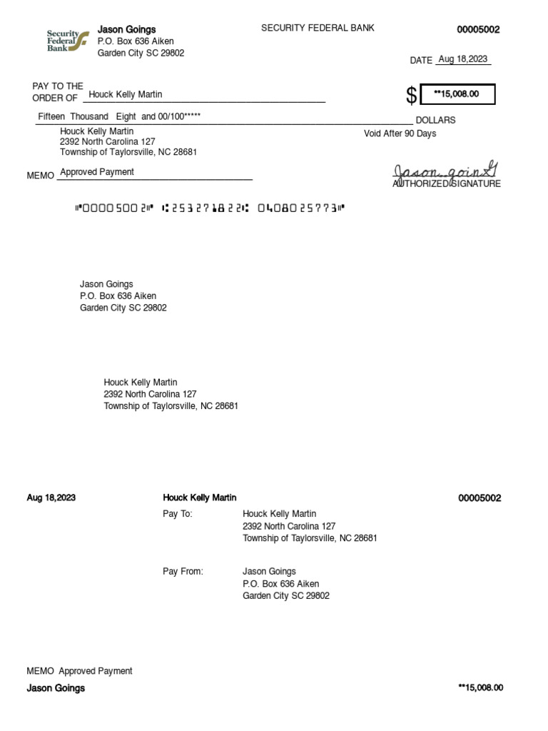 Saving Federal Bank | PDF