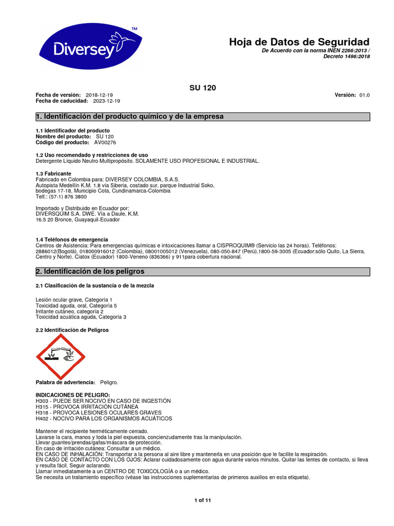 Su120 2 | PDF | Agua | Química