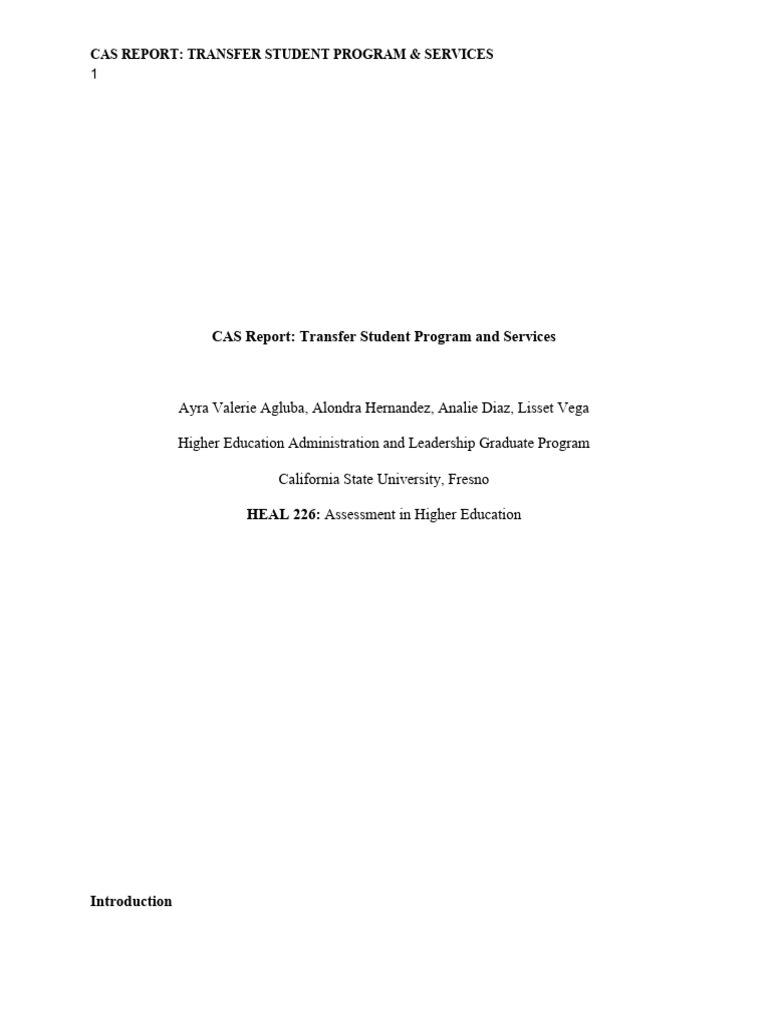 Tsps Cas Report Heal 226 | PDF | Mentorship | Learning