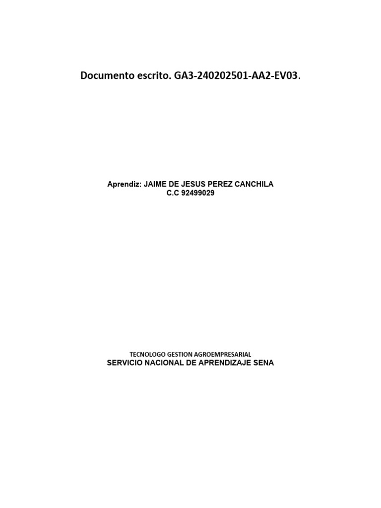 Documento Escrito | PDF