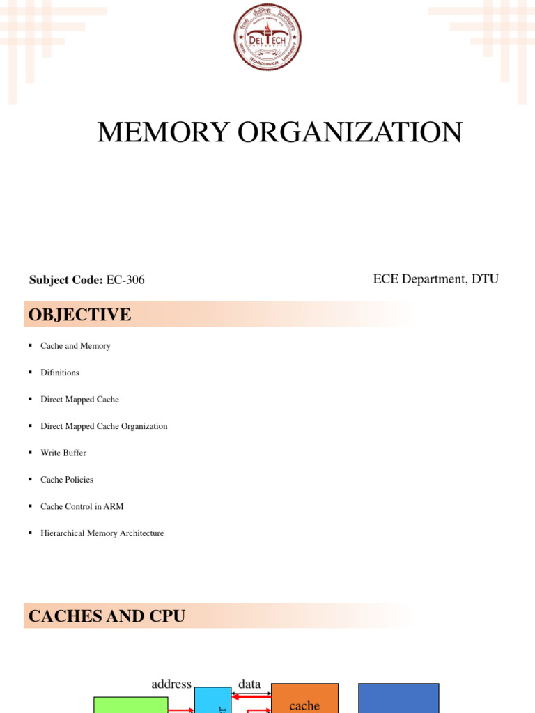 Embedded Systems Notes | Download Free PDF | Cpu Cache | Cache (Computing)
