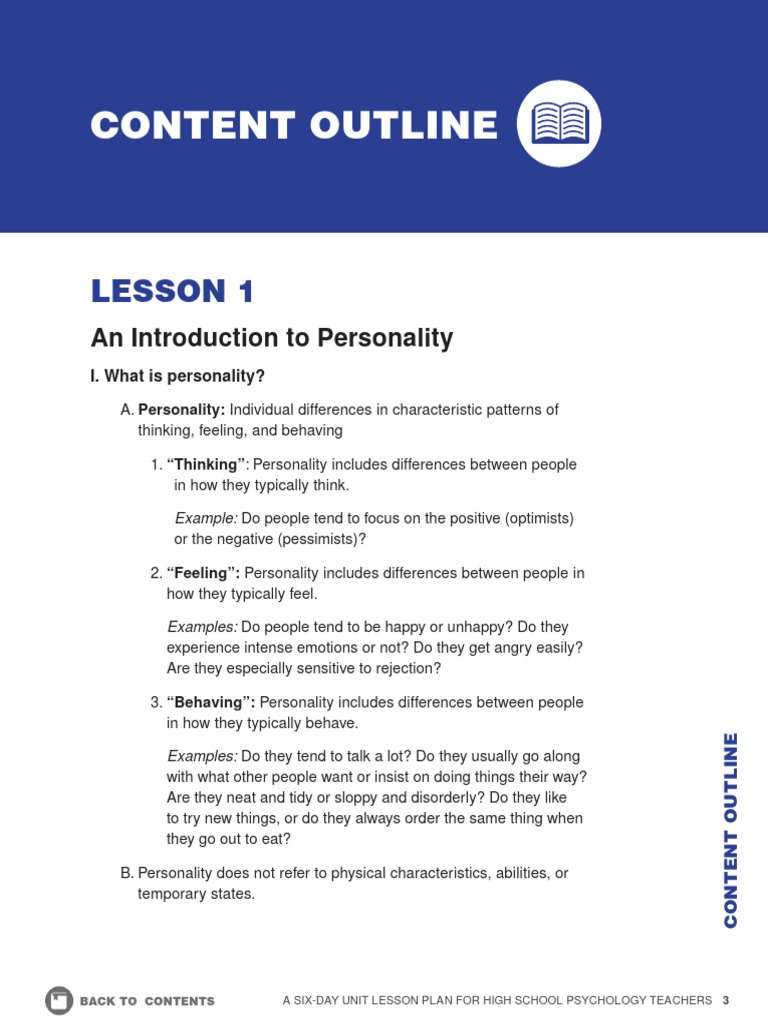 Topic 1 An Introduction To Personality | Download Free PDF | Twin | Extraversion And Introversion