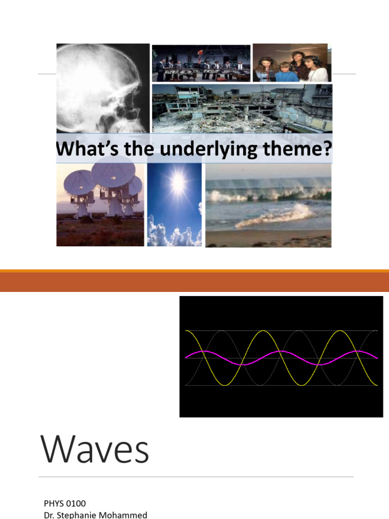 Lecture Waves | PDF | Waves | Physical Phenomena