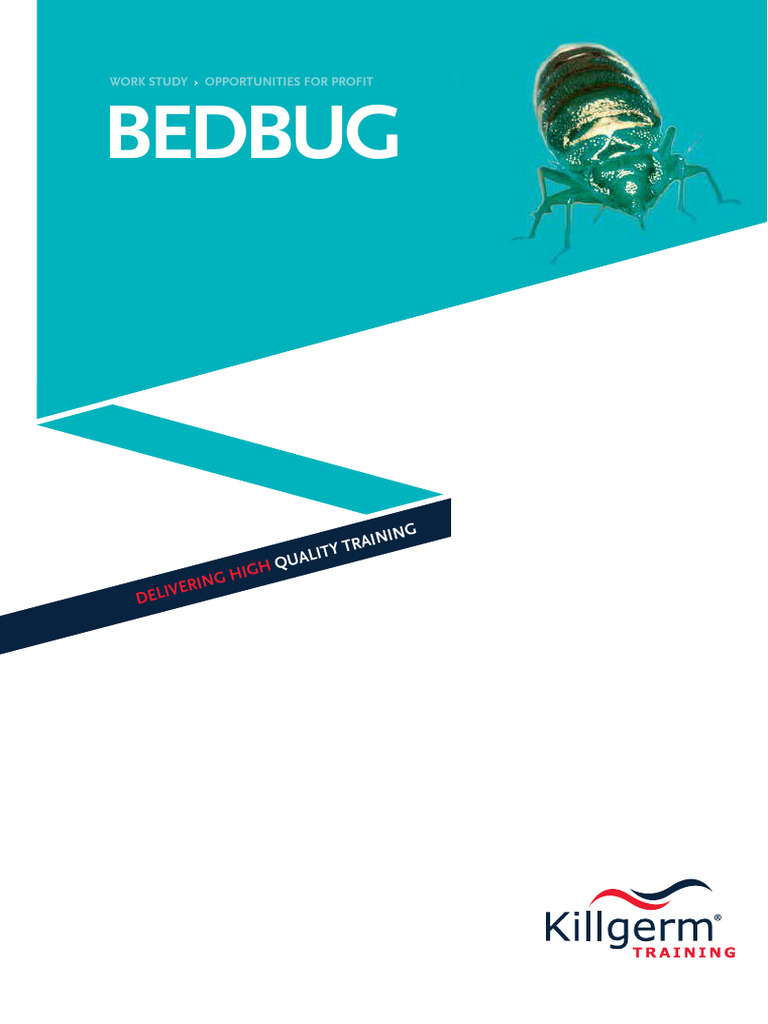 Bedbug Work Study 2016 | PDF | Insects And Humans