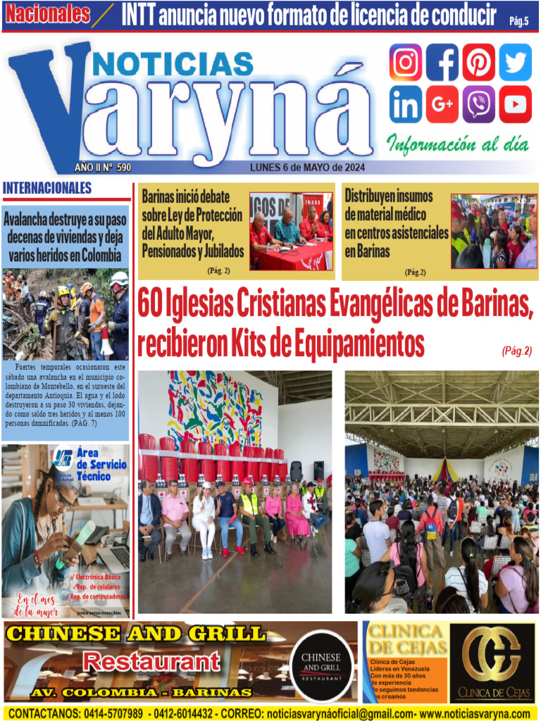Noticias Varyna 06-05-2024a | PDF | Venezuela