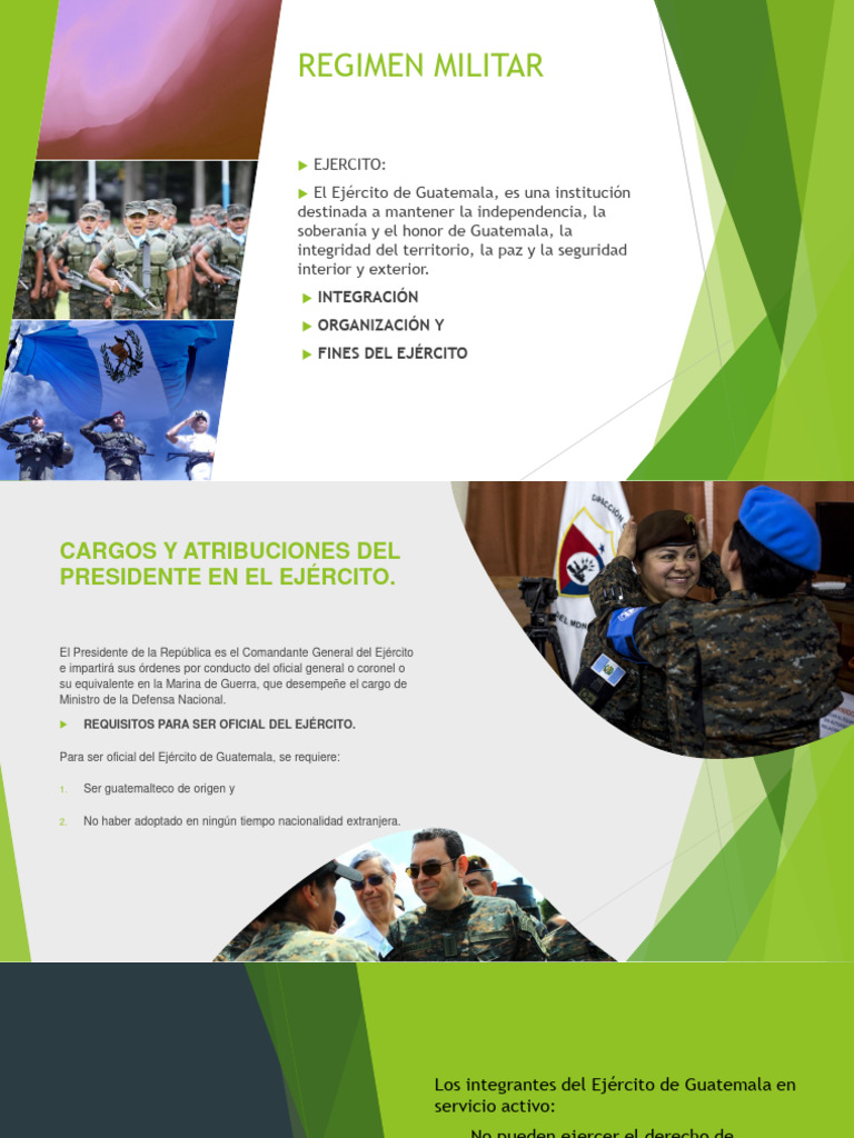 Regimen Militar | PDF