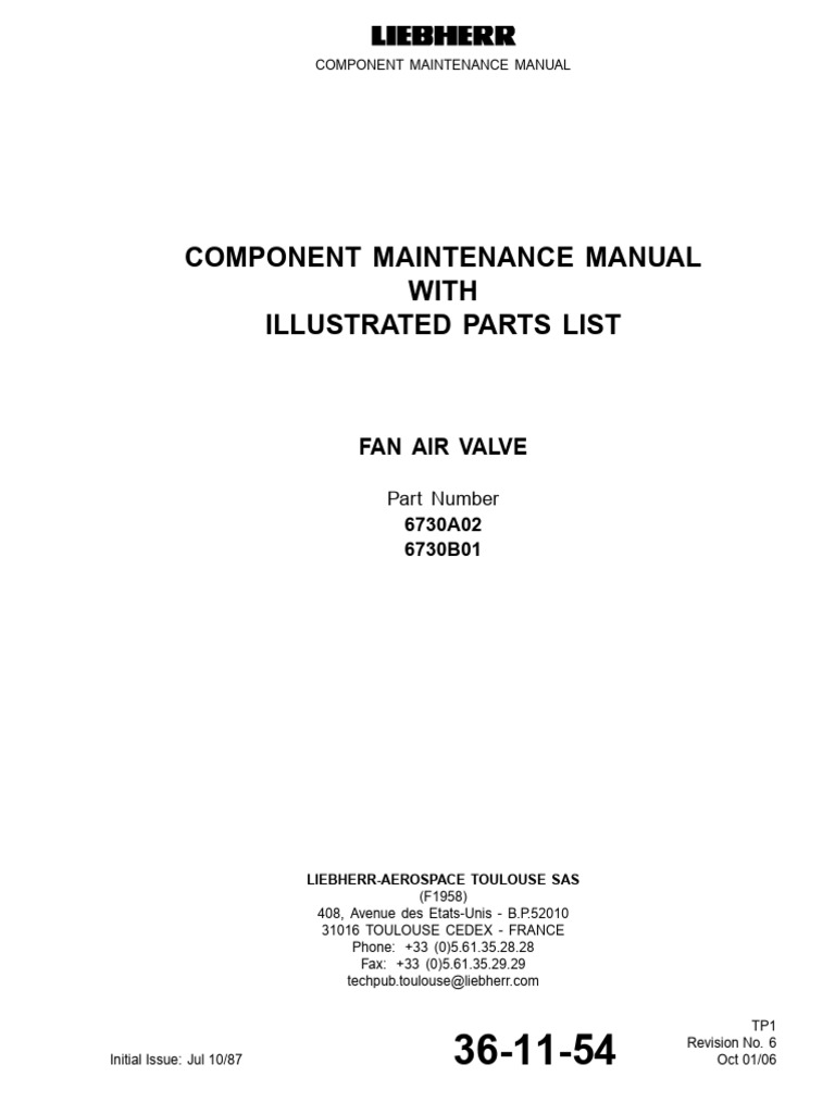 36-11-54 R06 CMM | PDF | Valve | Actuator