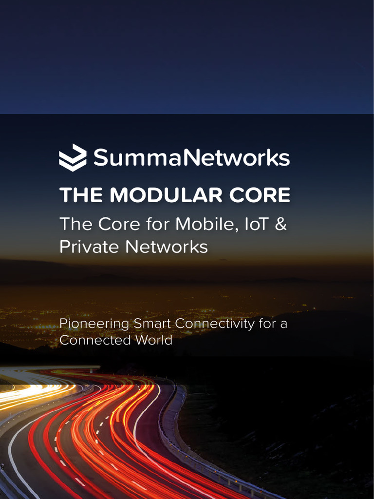 Summa Networks Brochure | PDF | Ip Multimedia Subsystem | Sustainability