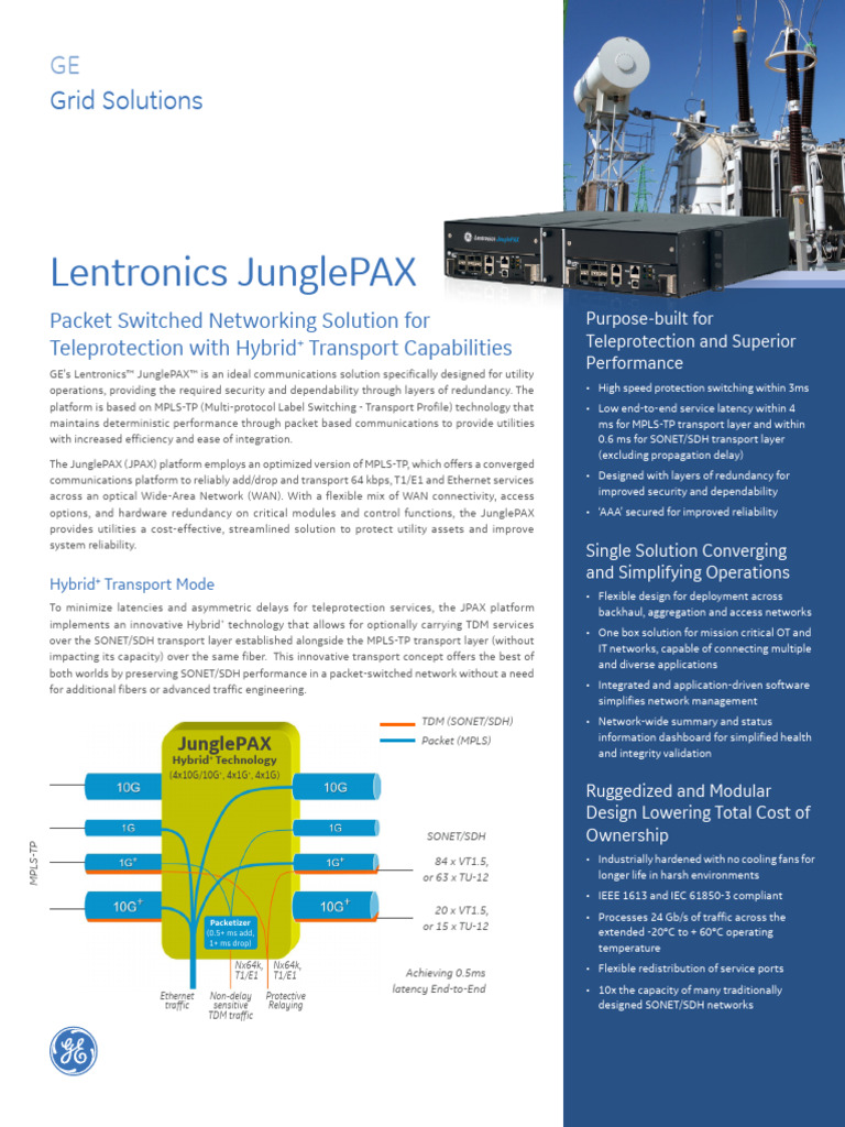 Lentronics JunglePAX Brochure 31950B EN 202105 | PDF | Computer Network ...