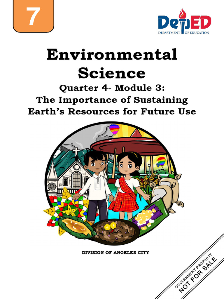 EnvironmentalScience - q4 - Mod3 - The Importance of Sustaining Earths ...