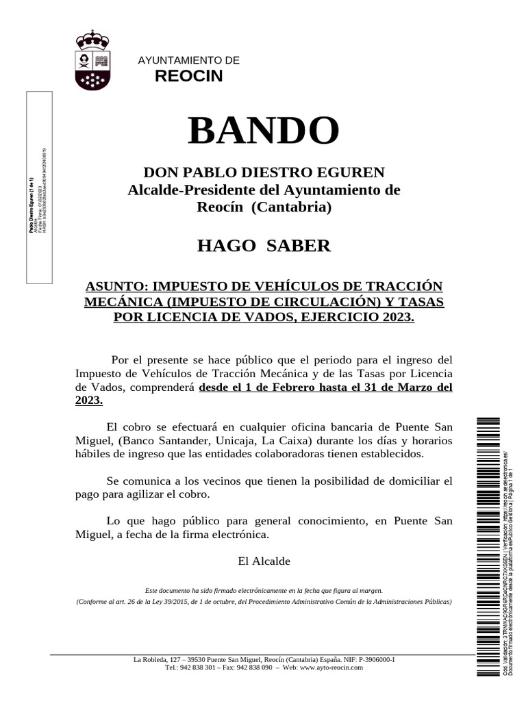 Bando Ivtm 2023 | PDF