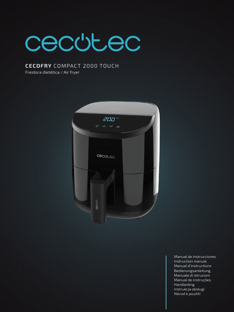 Cecofry-Compact-2000-Touch User Manual de | PDF | Enchufes y tomas de ...