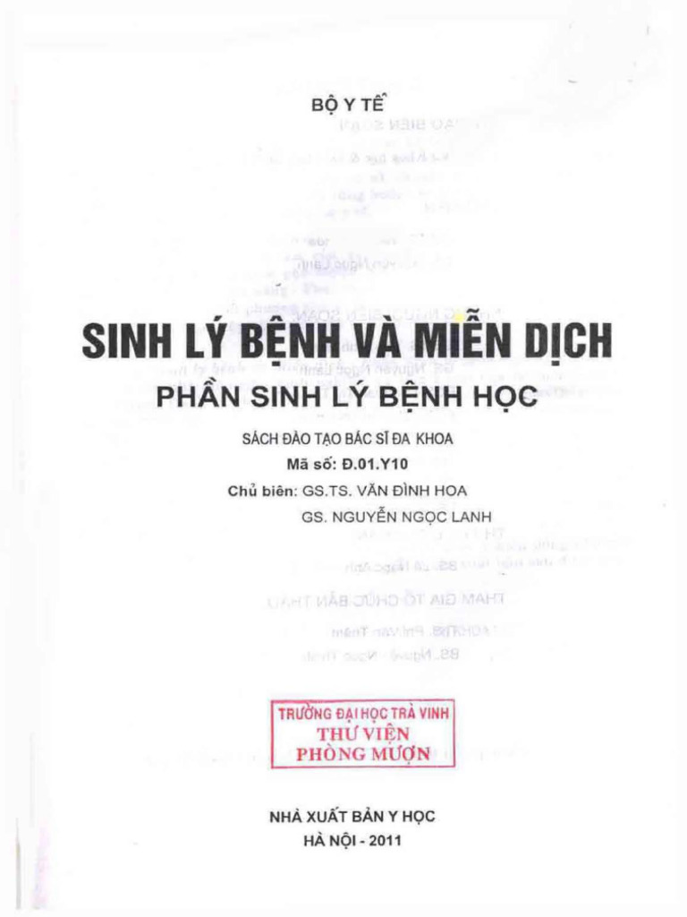 Sinh Ly Benh Va MD - Phan SLB - Bo Y Te | PDF