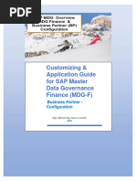 SAP MDG Material Implementation Guide | PDF | Data Model | Business Process