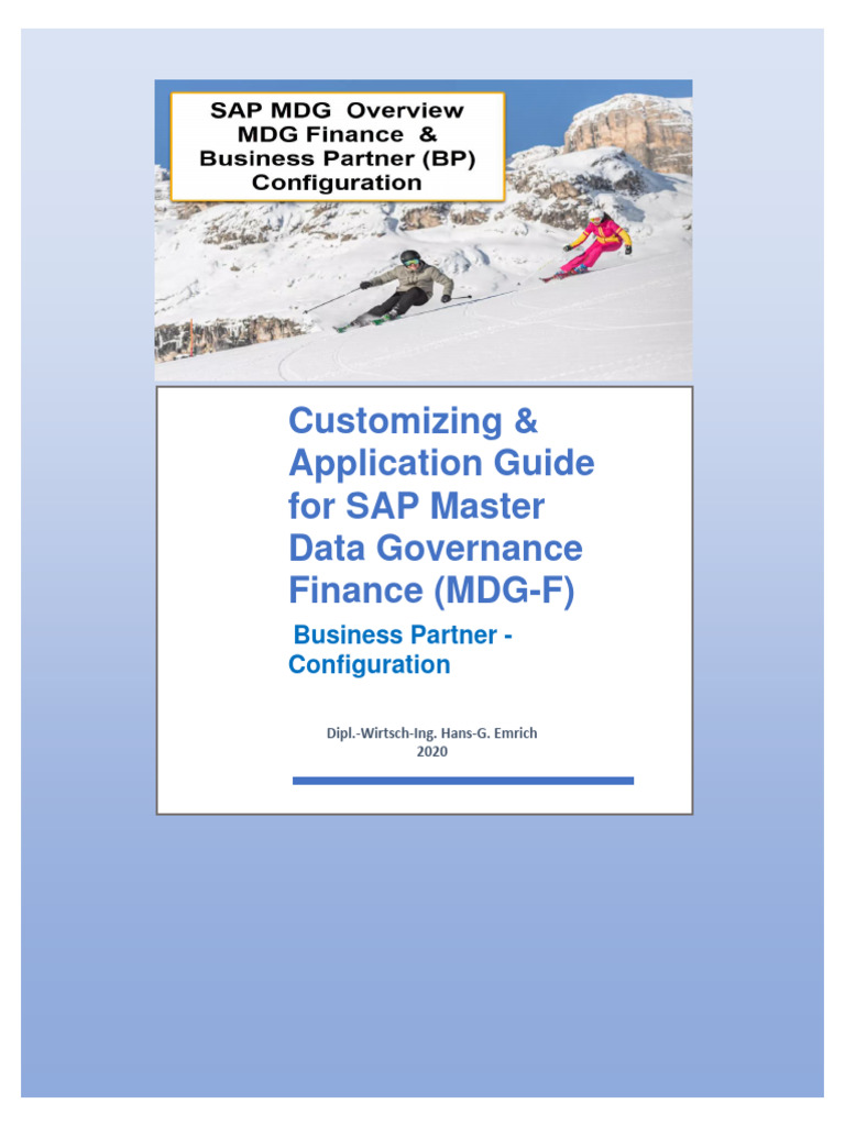 Sap MDG-F | PDF | Business Process | Governance