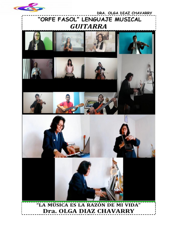 Orffe Fasol - Guitarra 2022 | PDF | Clave | Sonido