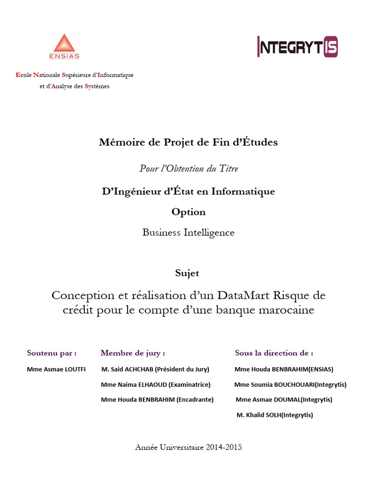 Asmae LOUTFI INTEGRYTIS | PDF | Banques | Bâle II