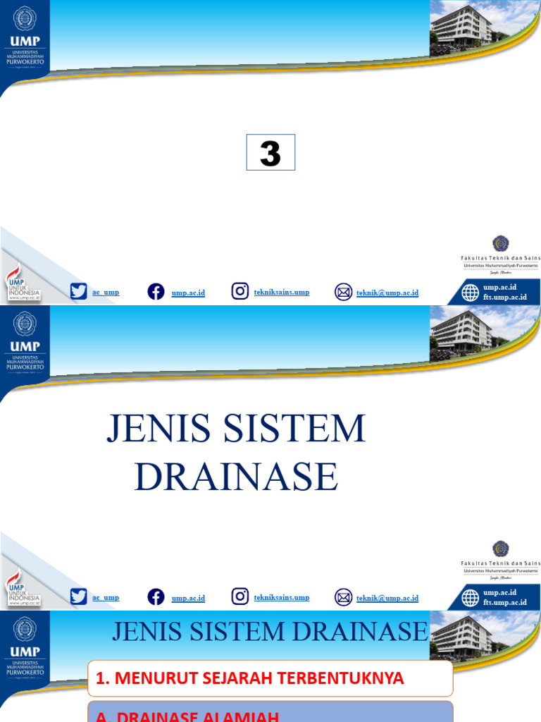 3jenis Sistem Drainase 3 2 | PDF